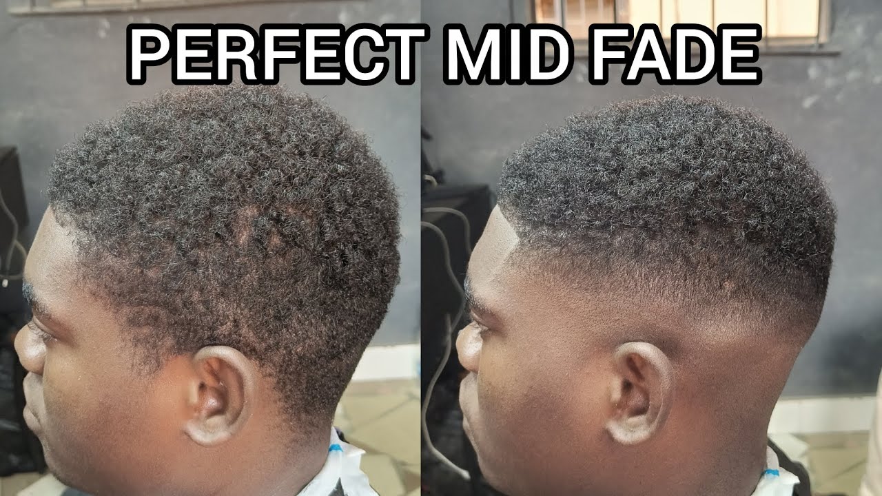 How to Cut a Perfect Mid Fade | Step-by-Step Barber Tutorial for ...