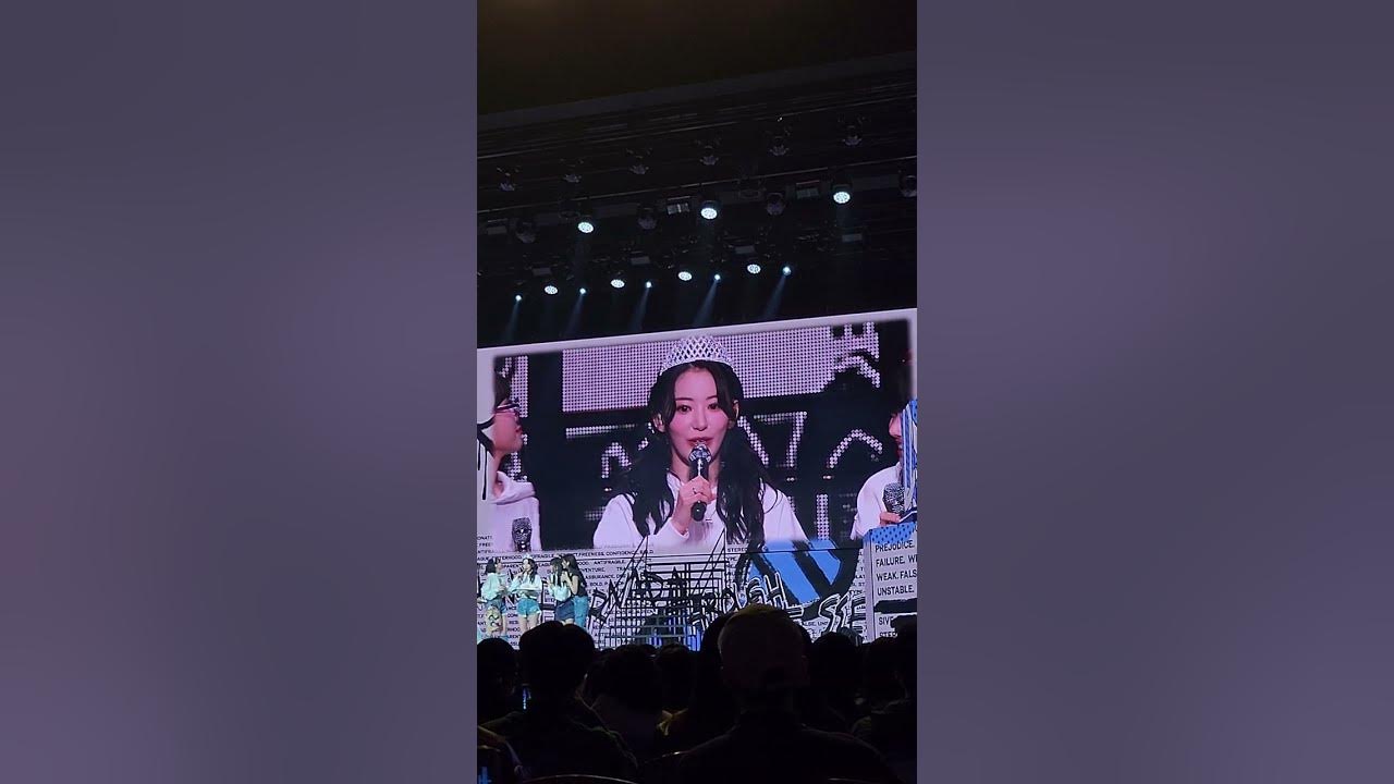 230319 르세라핌 팬미팅 FEARNADA - 夢でKiss Me!(꿈에서 Kiss Me!) 사쿠라생일 이벤트 (4k) - YouTube