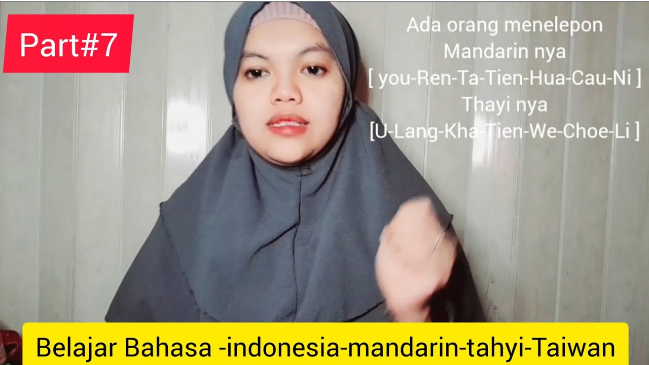 Belajar Bahasa Mandarin untuk pemula||Belajar bahasa thayi taiwan‼️ ...