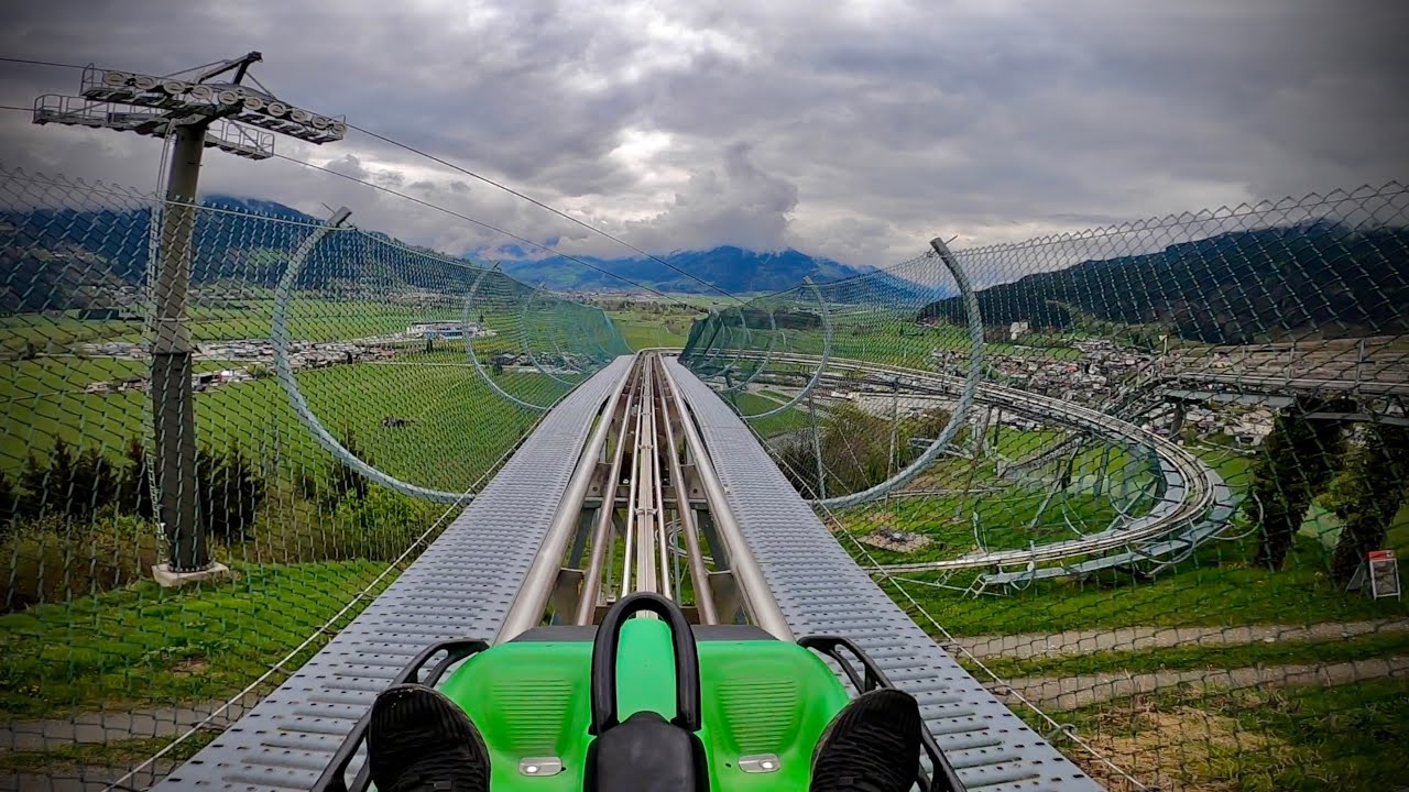 Maisi Flitzer | Onride (POV) | 1.200 Meter lang! | Alpine Coaster ...
