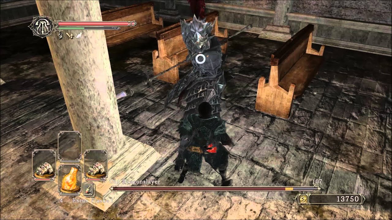 Dark Souls 2 Old Dragonslayer Caestus (Fist Weapons) - YouTube