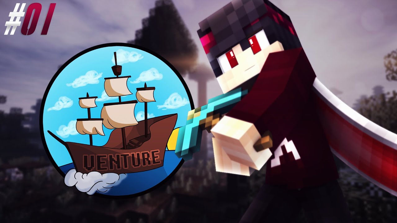 Minecraft Venture SMP: Episode 1 - "An Adventure Begins!" - YouTube