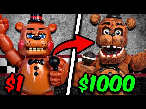 $1 VS $1000 FNAF 2 Movie Merch