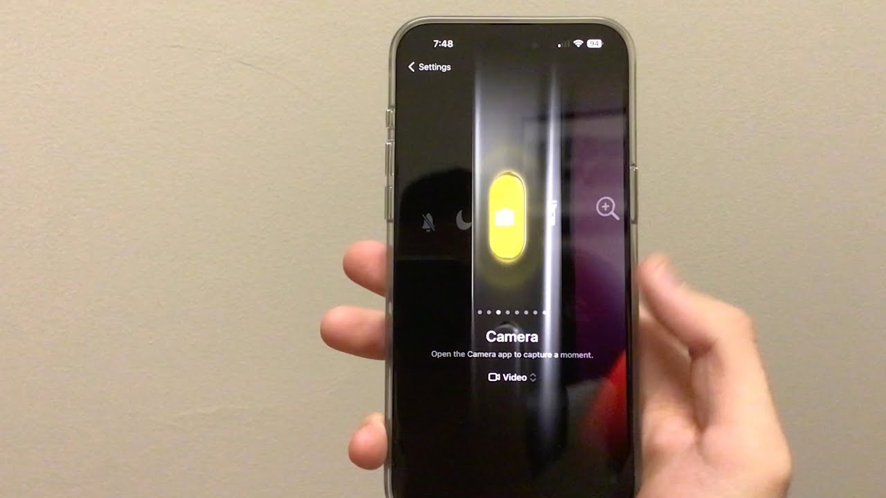 iPhone 15 Pro Max Action Button Demo - YouTube
