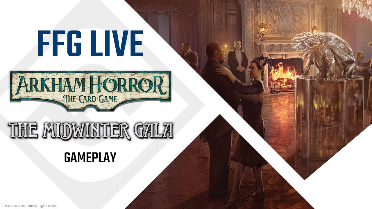 Arkham Horror: The Card Game – The Midwinter Gala Preview - YouTube