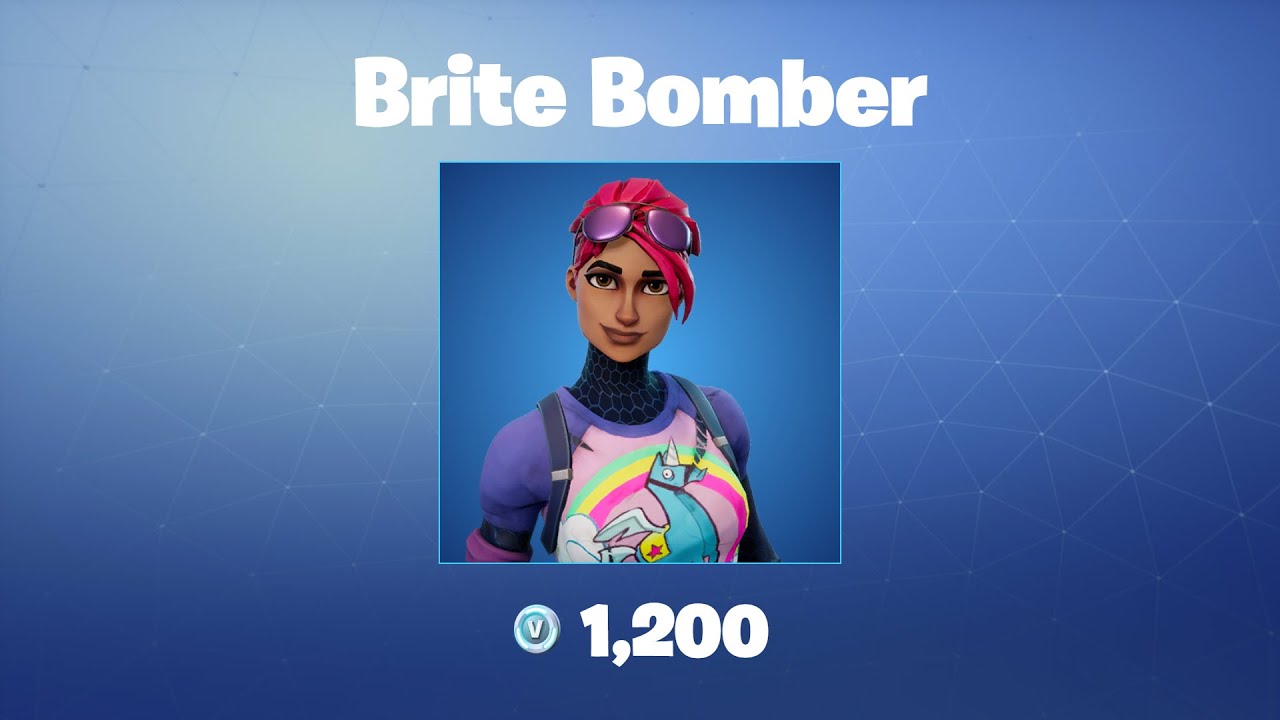 Brite Bomber | Fortnite Outfit/Skin - YouTube