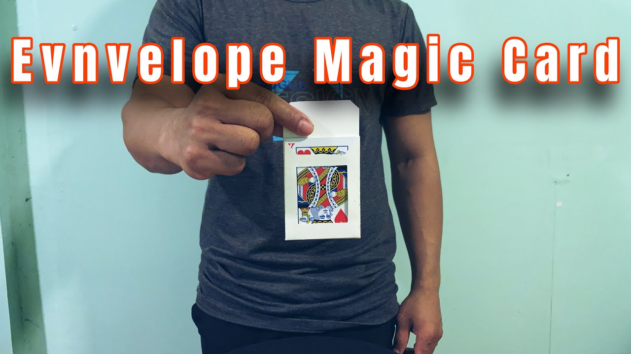 Evnvelope Magic Card Gimmick Tutorial Reveals - YouTube