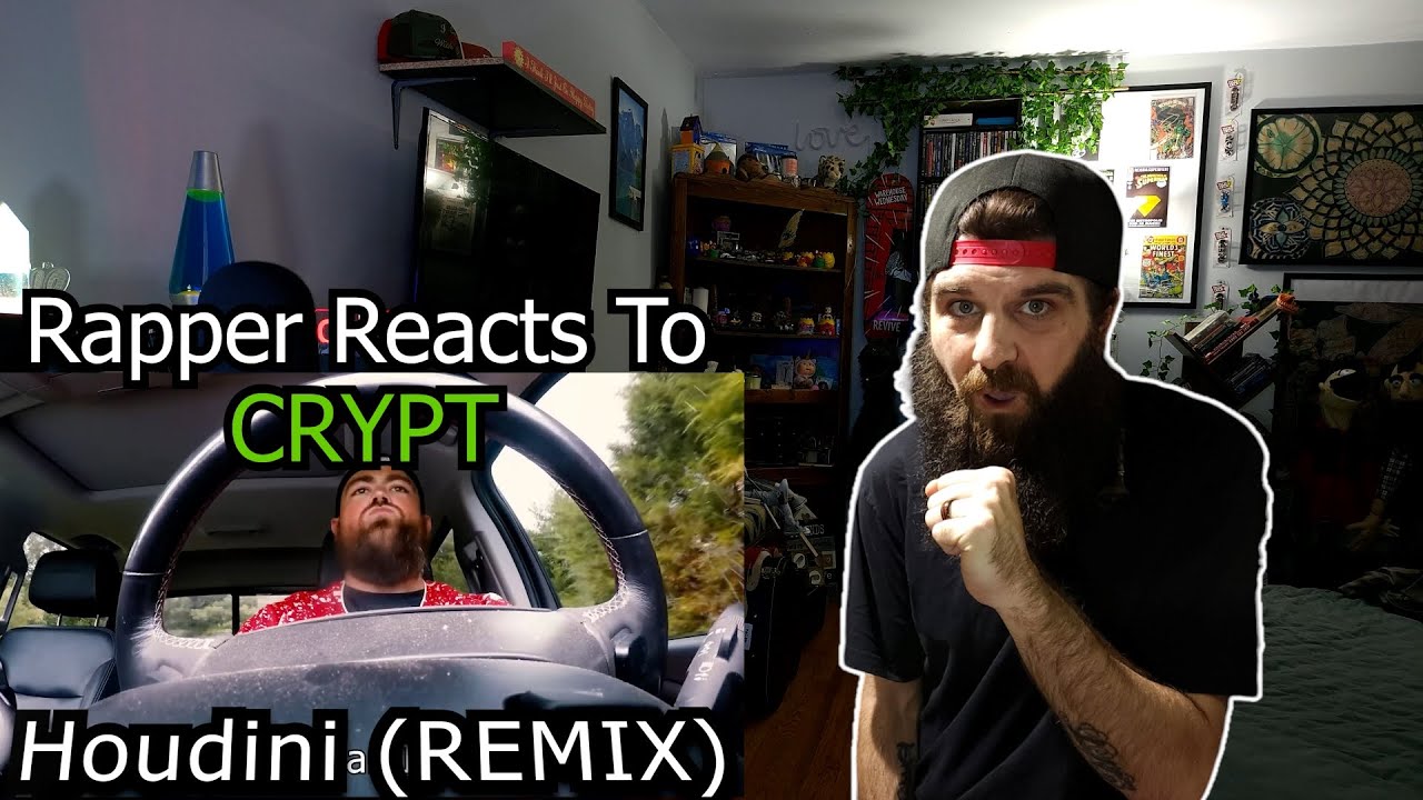 Rapper Reacts To Crypt - Houdini (Eminem Remix) - YouTube