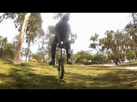 Learning Unicycle Tricks at 60 - YouTube