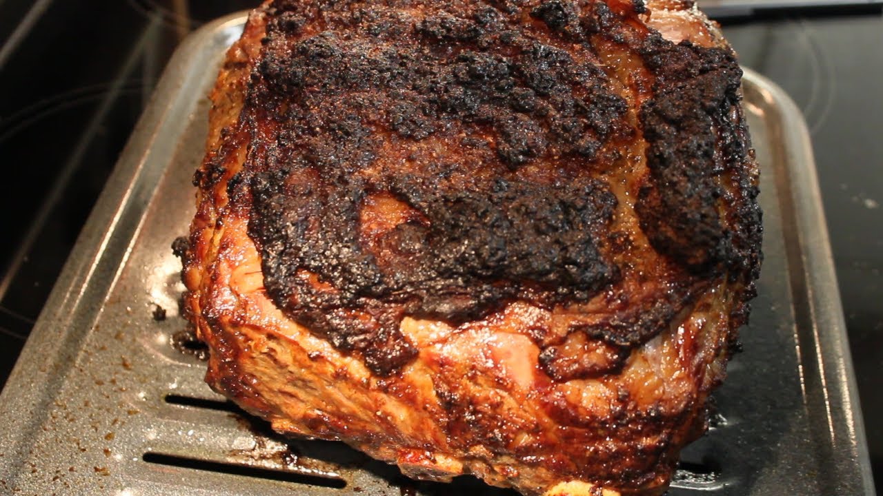 Prime Rib Roast How To Oven Cook Youtube