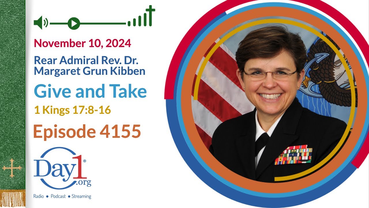 Give and Take - Episode 4155 | Rear Admiral Rev. Dr. Margaret Grun ...