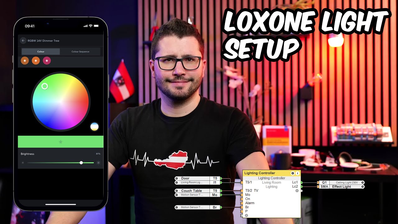 Master Loxone lighting controller! 💡 - YouTube