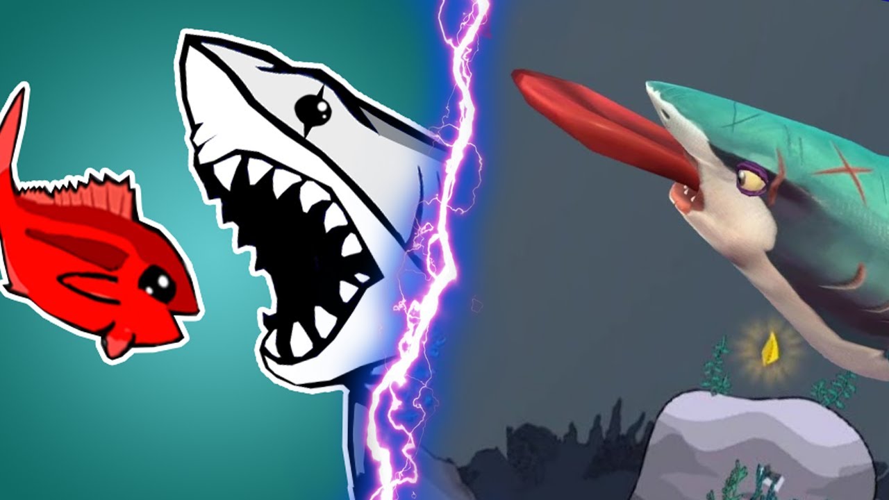 Fish Royale Hungry Big Sharks - All 1⭐ Sharks Levels Save The Fish ...