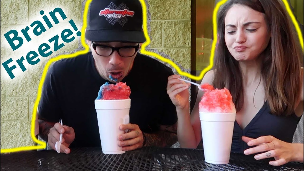 BRAIN FREEZE CHALLENGE! - YouTube