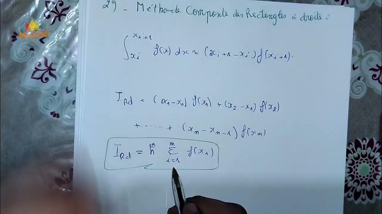 31📌 chapitre 3: Intégration Numérique | Méthode Composite Des ...