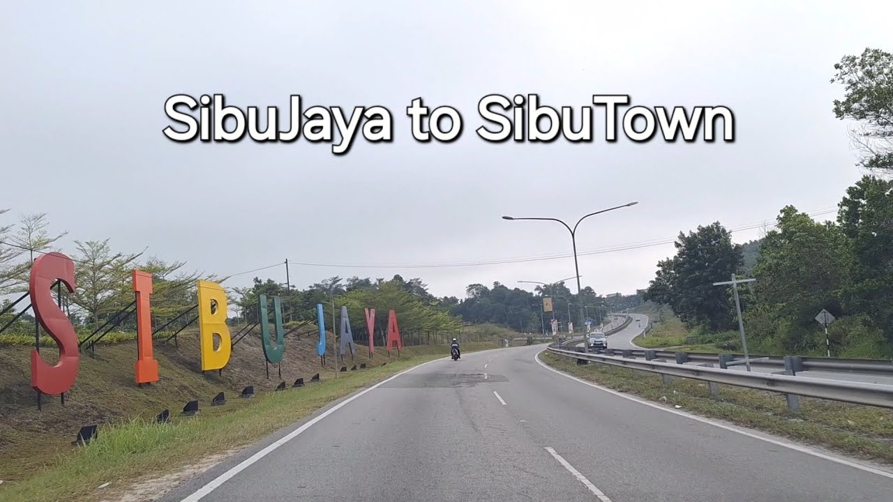 Sibu Sarawak driving from Sibu Jaya to Sibu Downtown🚙FULLTRIP🌸 - YouTube