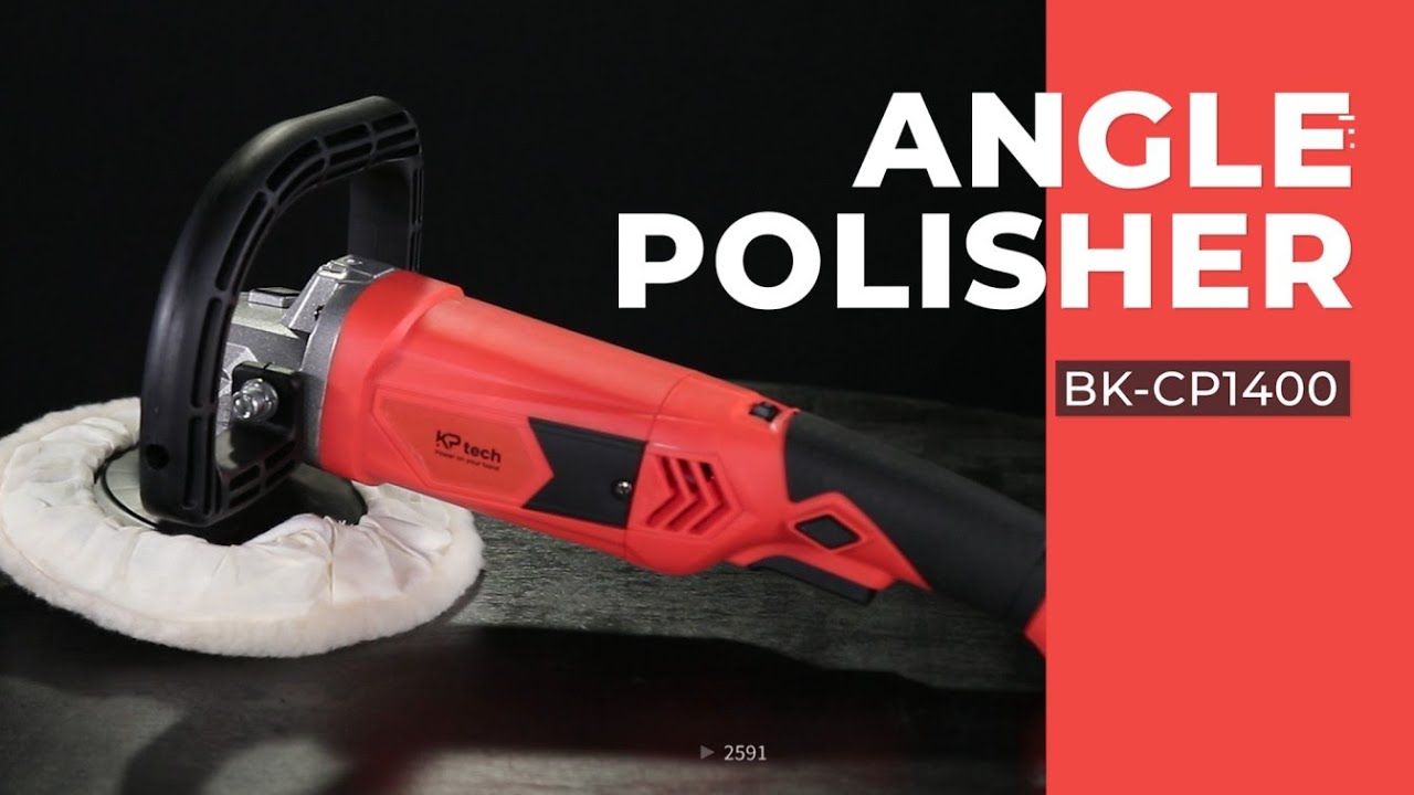 KP TECH Angle polisher BK-CP1400 - YouTube