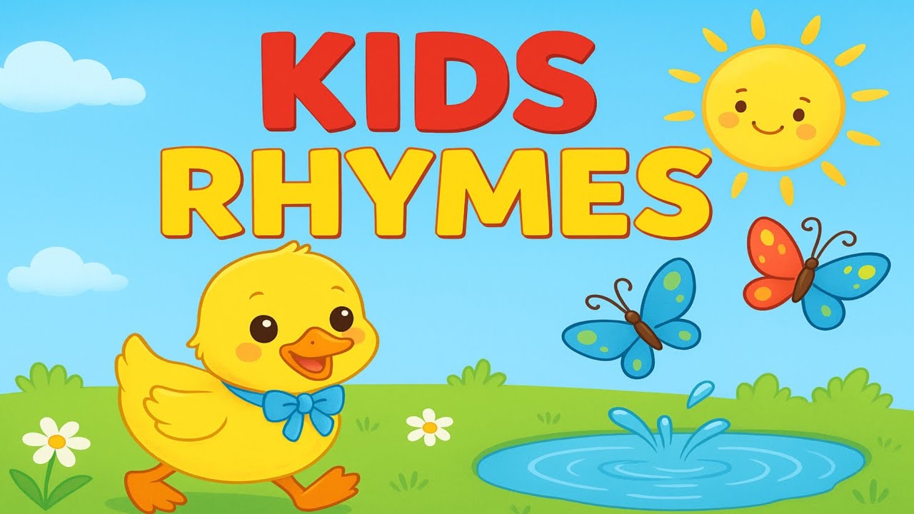 Kids Rhymes Song | Cute English Nursery Rhyme for Children | Fun ...