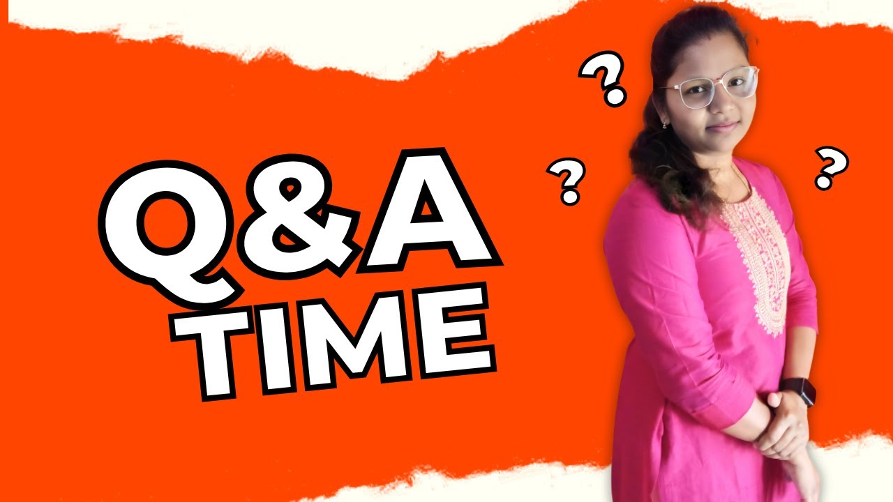 You Asked, I Answered! - YouTube