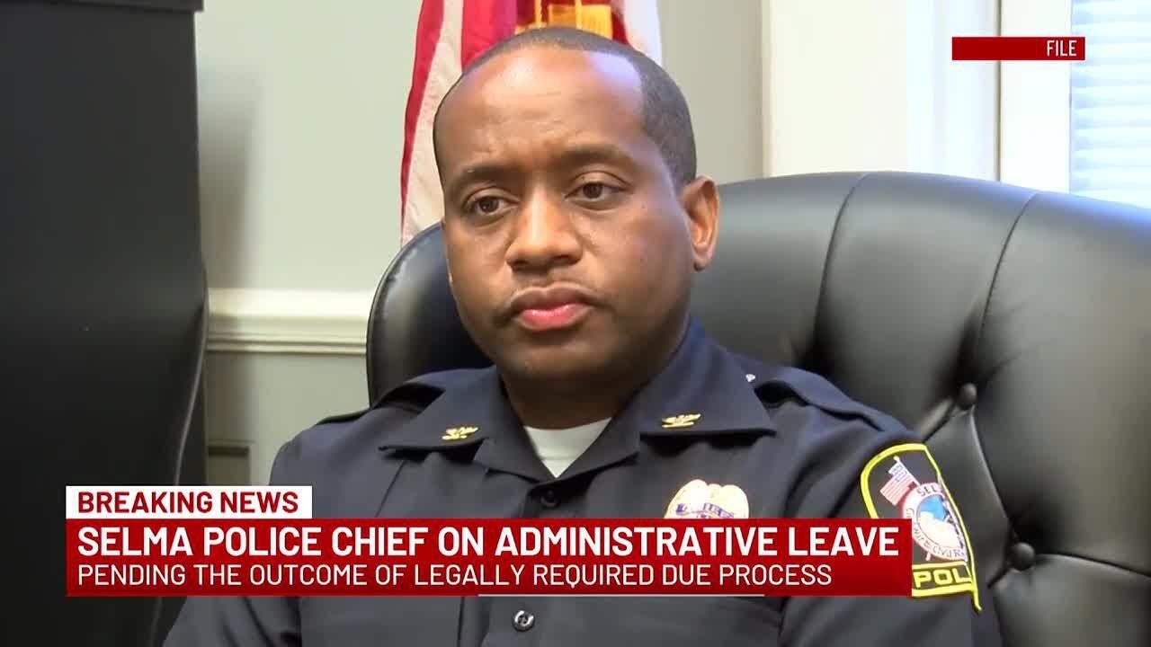 Selma police chief placed on administrative leave - YouTube