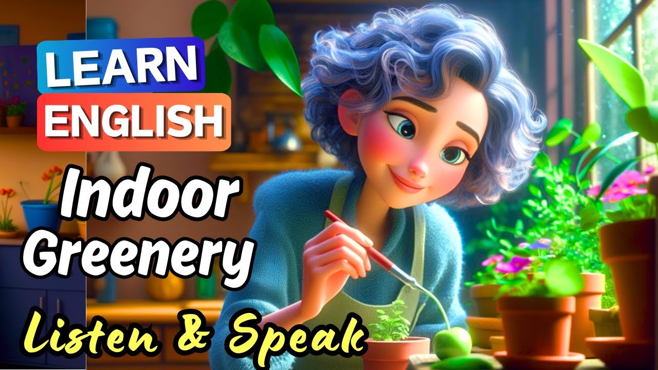 Indoor Greenery | Improve Your English | English Listening Skills ...