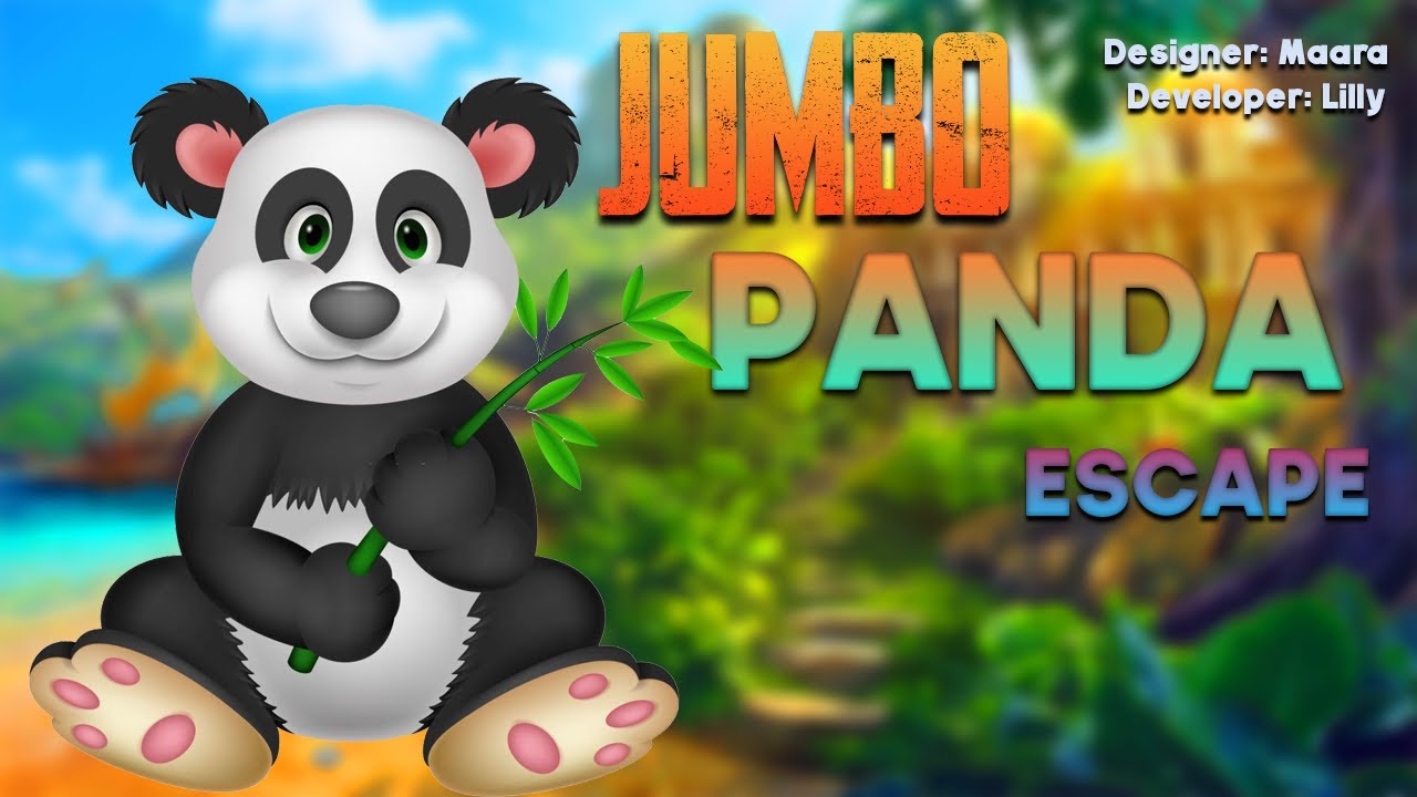 PG Jumbo Panda Escape Game Walkthrough - YouTube