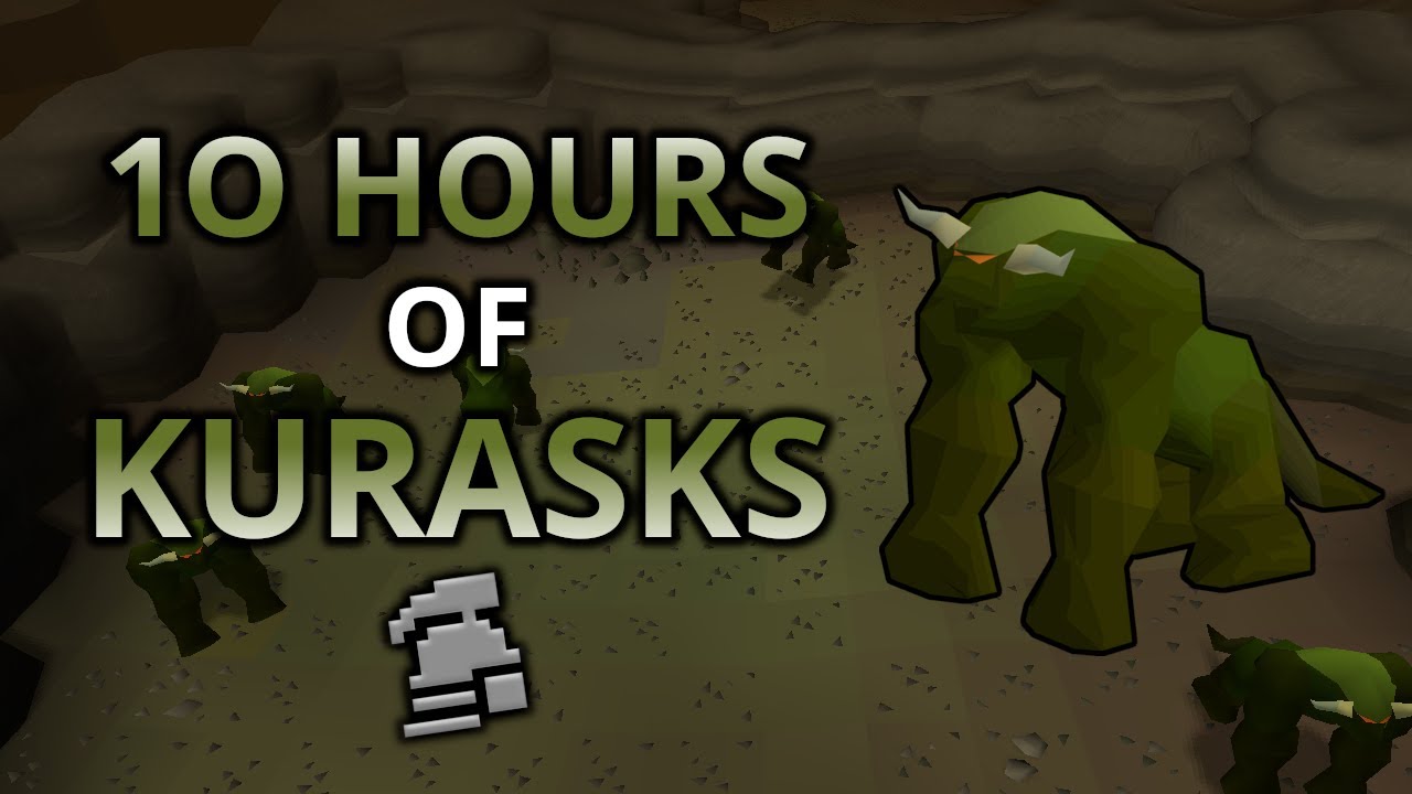 Loot From 10 Hours Of Kurasks - YouTube