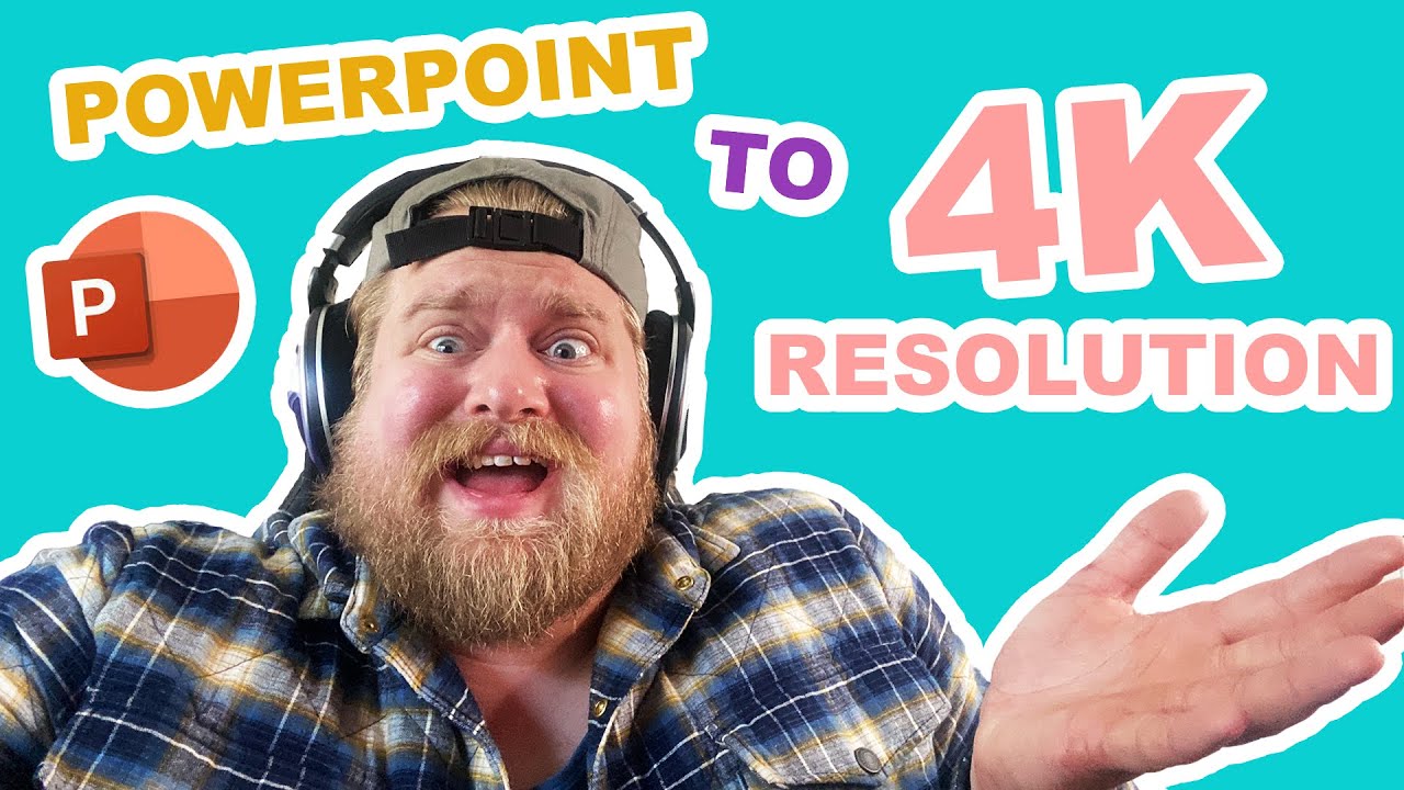 CONVERT POWERPOINT SLIDES TO 4K IMAGES | TUTORIAL | MAC - YouTube