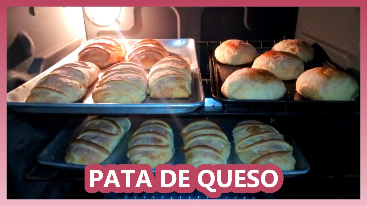 🍞 PATA RELLENAS de QUESO | PANADERÍA YUCATECA | 📝 RECETA PASO A PASO ...