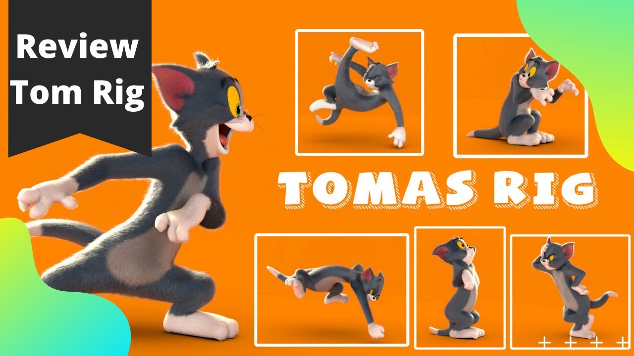 Tom Rig - Rig de Animacion para Maya - Gratis - YouTube