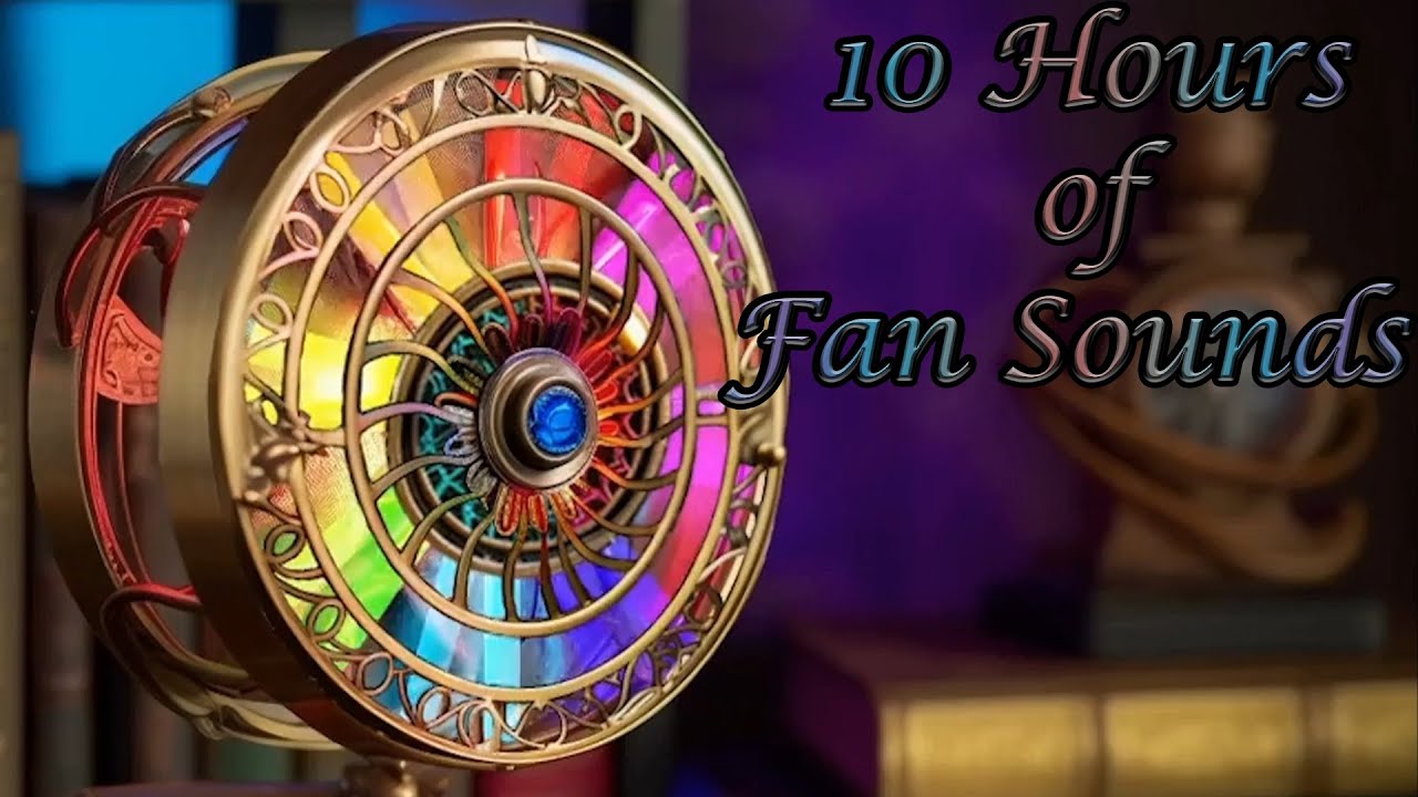 Gentle Fan Sounds for Relaxation and a Good Night's Sleep | Study ...