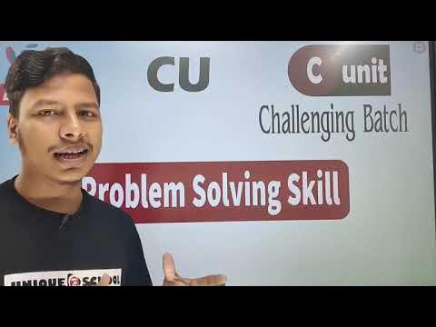 CU C Unit Problem Solving Skill Question Solve Class Session 23 24 - YouTube