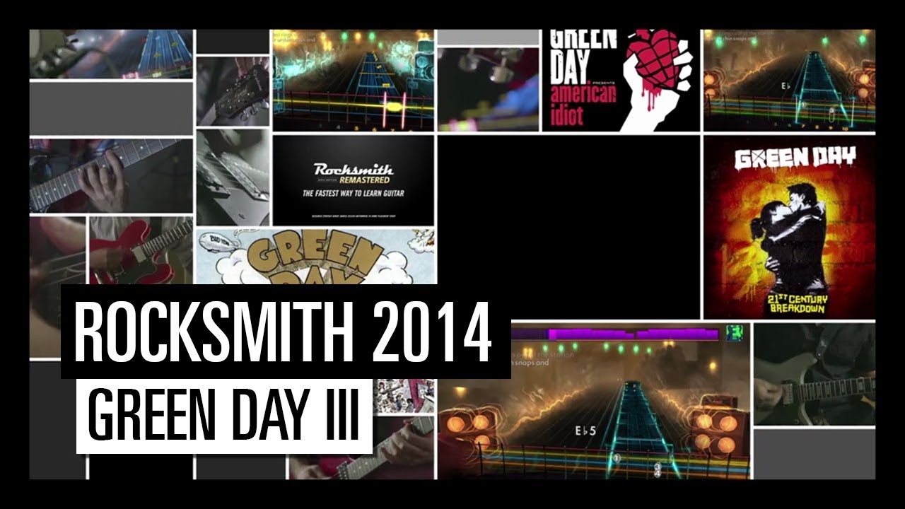 Rocksmith 2014 Edition DLC - Green Day III DLC - YouTube