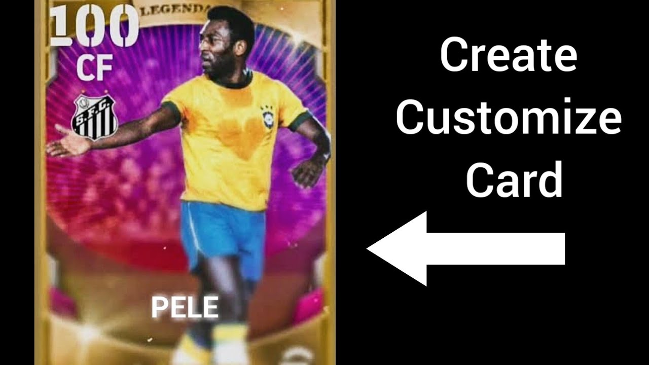 Create customize card in Efootball!/edit a custom card in Efootball. # ...