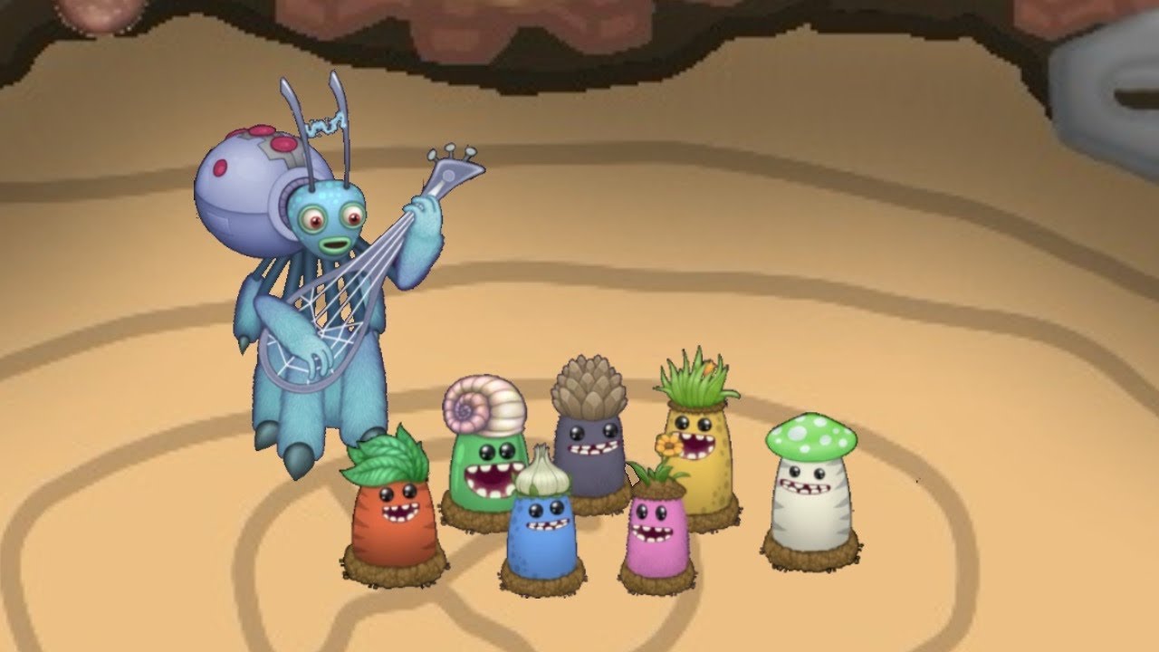 My singing monsters Arackulele & the Dipsters on machine island - YouTube