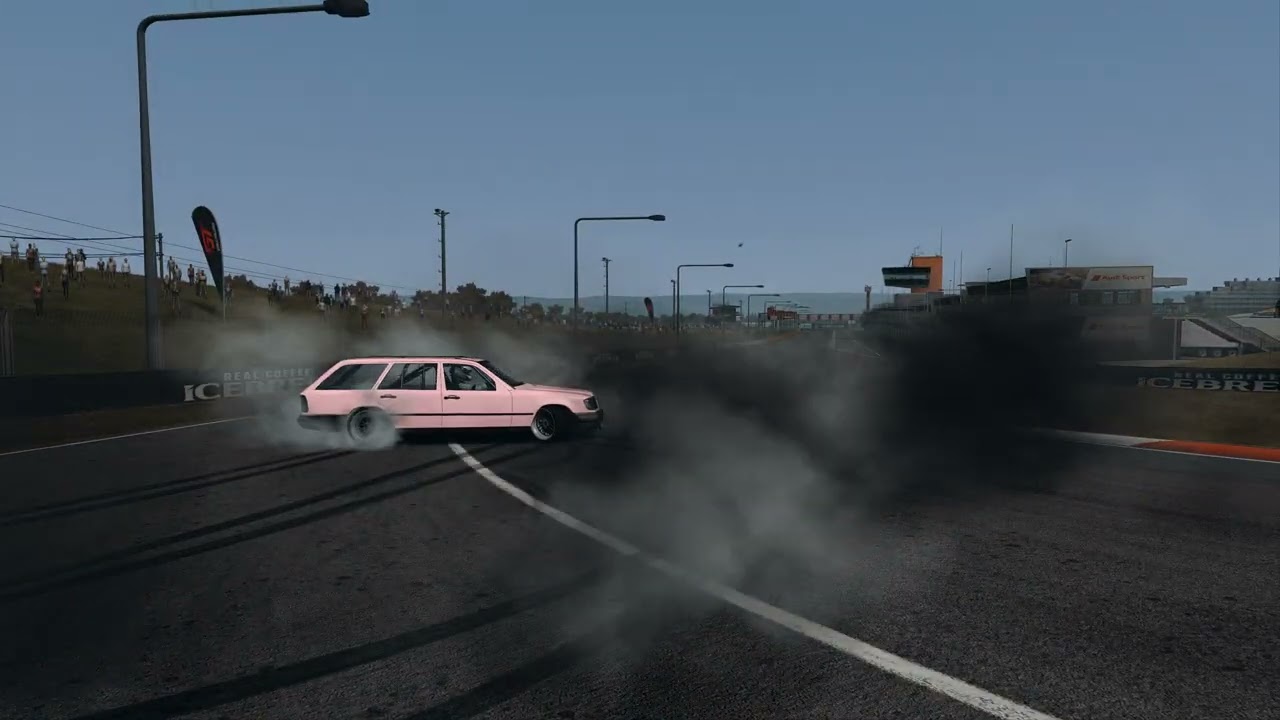 Assetto Corsa - W124 OM606 Skids - YouTube