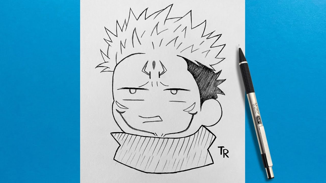 How To Draw Ryomen Sukuna Chibi Cute Easy Step By Step Sukuna Chibi ...