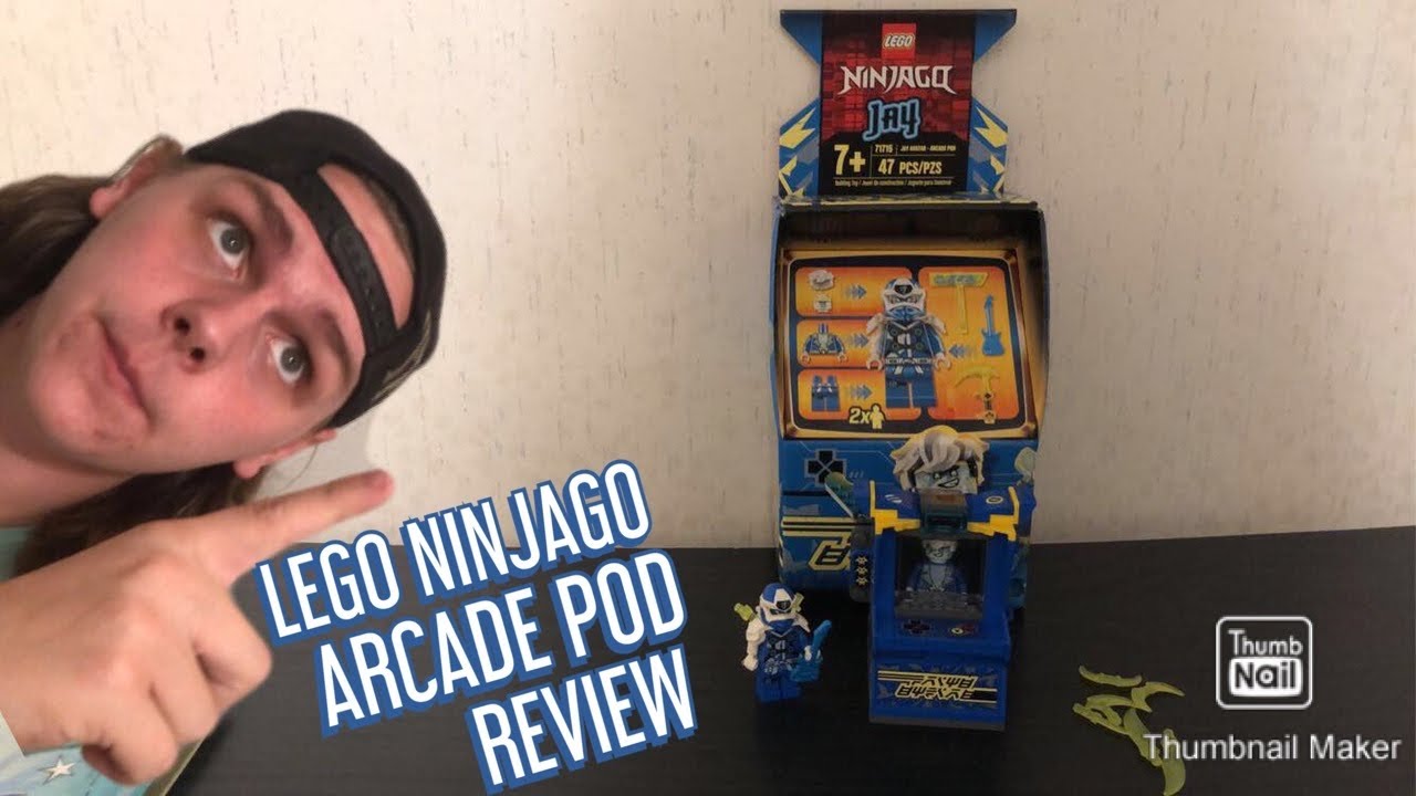 LEGO NINJAGO 71715 JAY’S ARCADE POD REVIEW!!! - YouTube