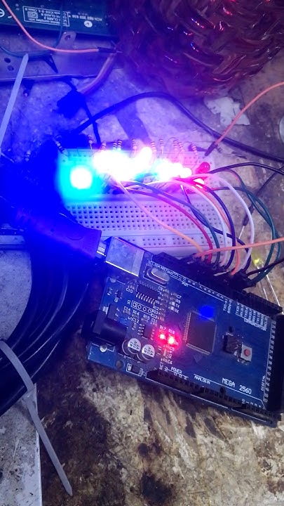 Lightning effect project with Arduino #diy #electronic #code #viralvideo #viralshorts - YouTube