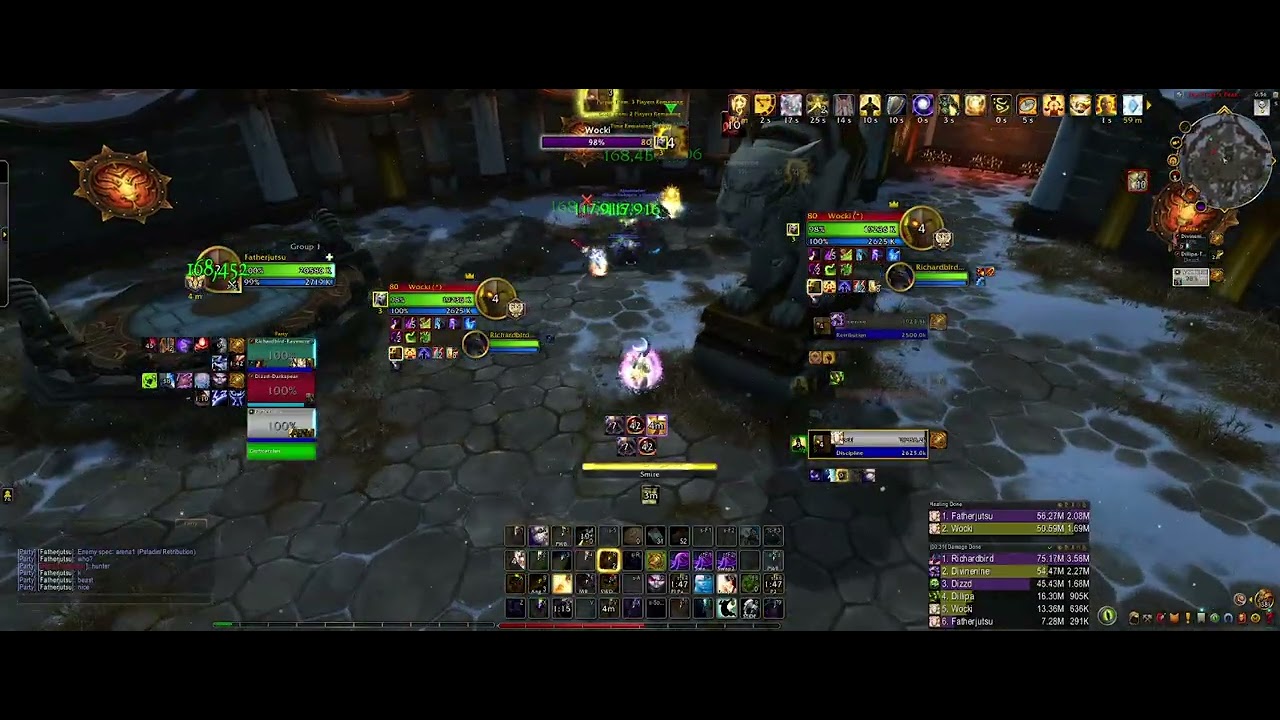 Arena 3v3 1 shot (Disc/Dev/DK) - YouTube