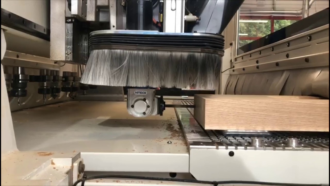 CNC Aggregate Head in operation - YouTube