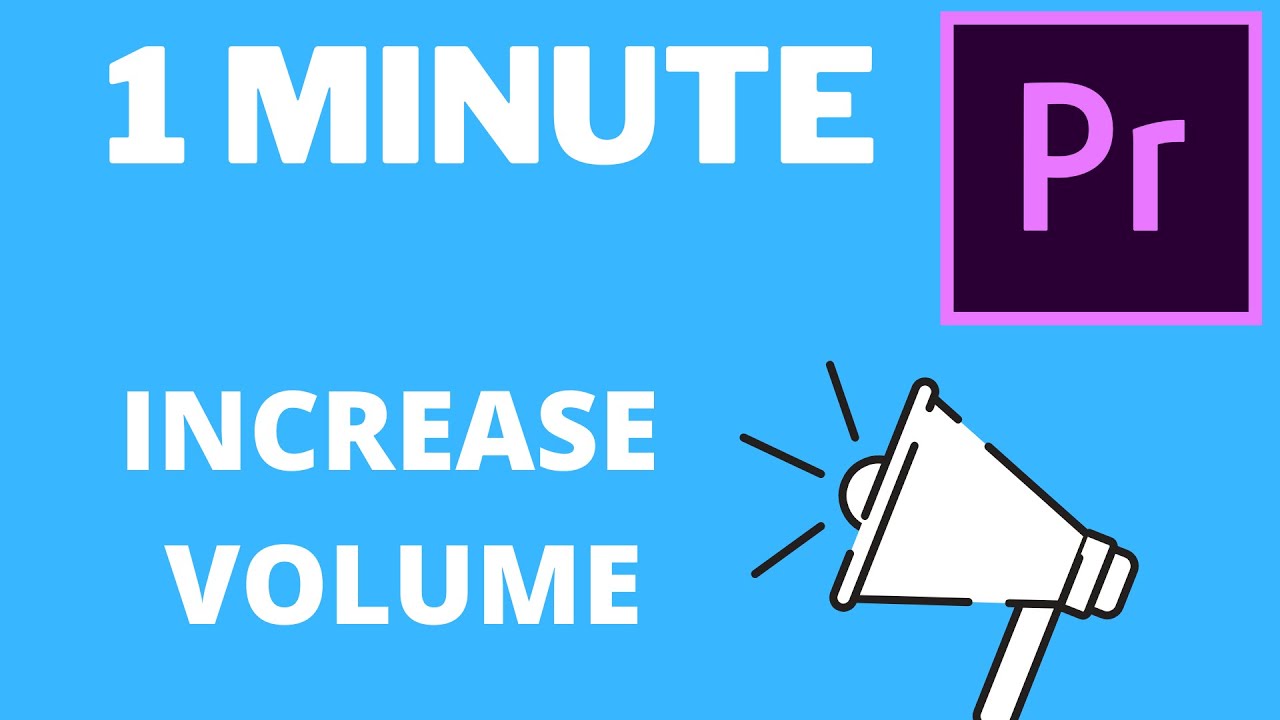 How To Increase Audio Volume In Premiere Pro 2021 YouTube How To Increase Audio Volume In Premiere Pro 2021 YouTube