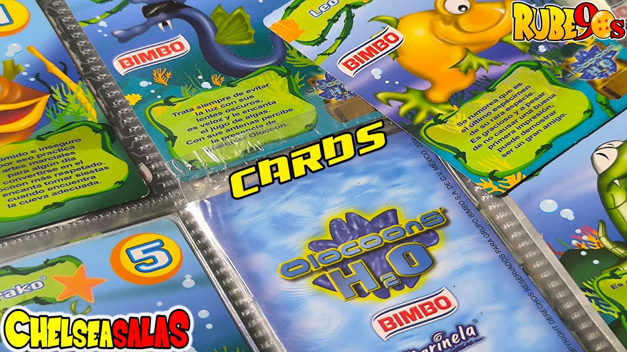 Cards Olocoons H20 Bimbo Peru 2006 - YouTube