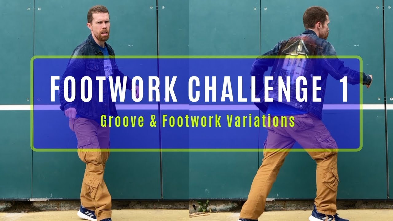 HOUSE DANCE FOOTWORK CHALLENGE 1 - Groove and Footwork Variations - YouTube