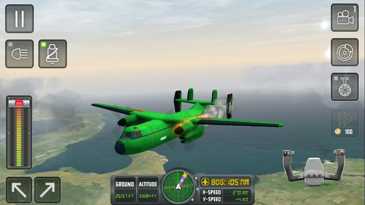 Flight Sim 2018 - #26 Ovilex Engine Failure | Airplane Simulator Games ...