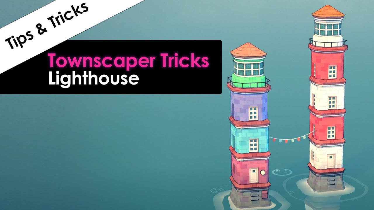 Townscaper | How to biuld a Lighthouse in Townscaper - YouTube
