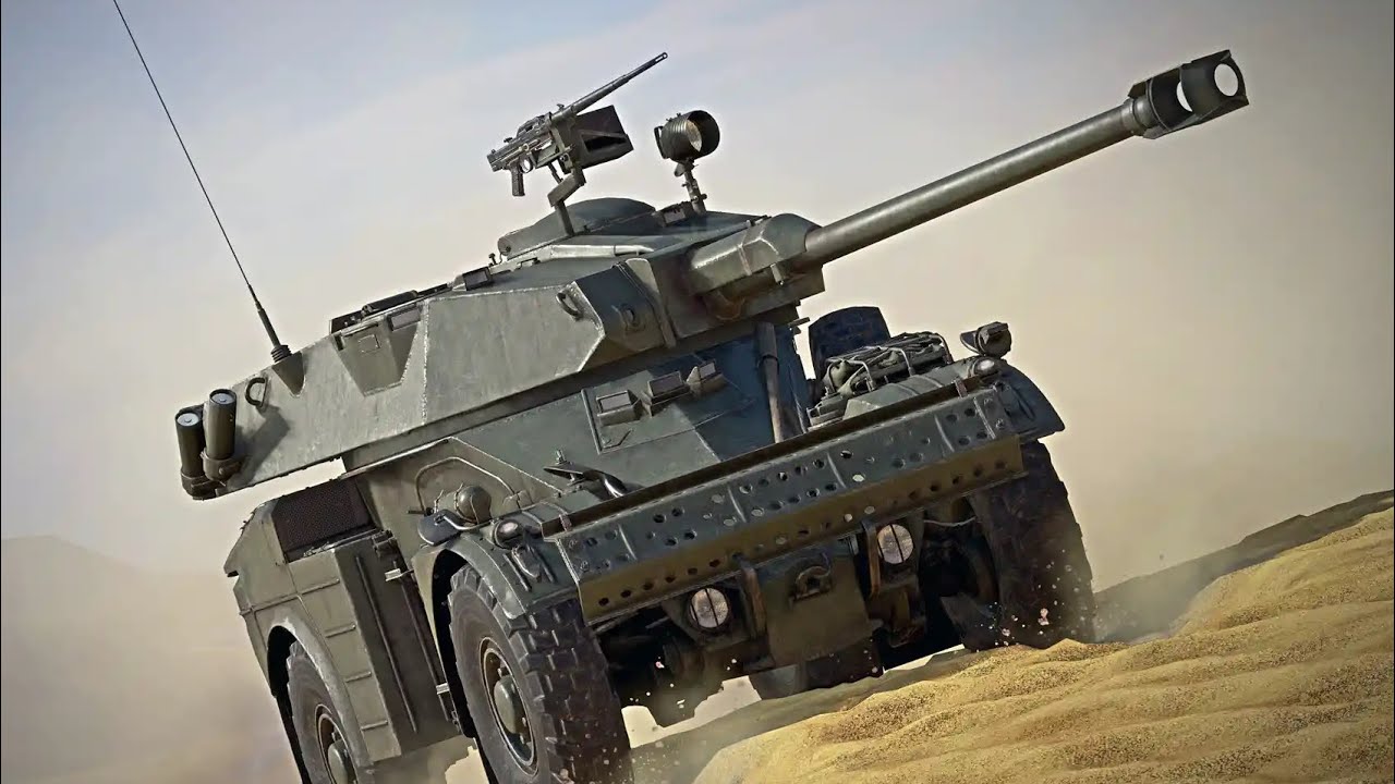 AML-90 is good tank :) - YouTube