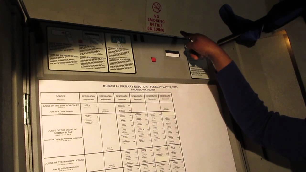 Write In Voting in Phila - YouTube