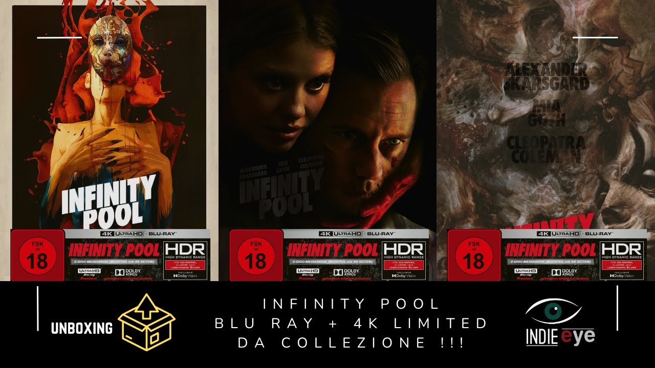 Infinity Pool di Brandon Cronenberg: unboxing del Blu Ray + 4k da ...