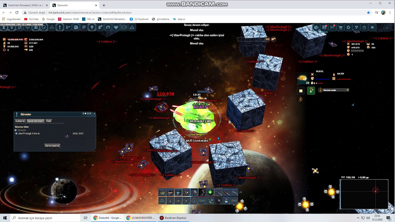 Darkorbit Gizli Harita??? Darkorbit Secret Map ??? 75 Atlama Secret Map ...